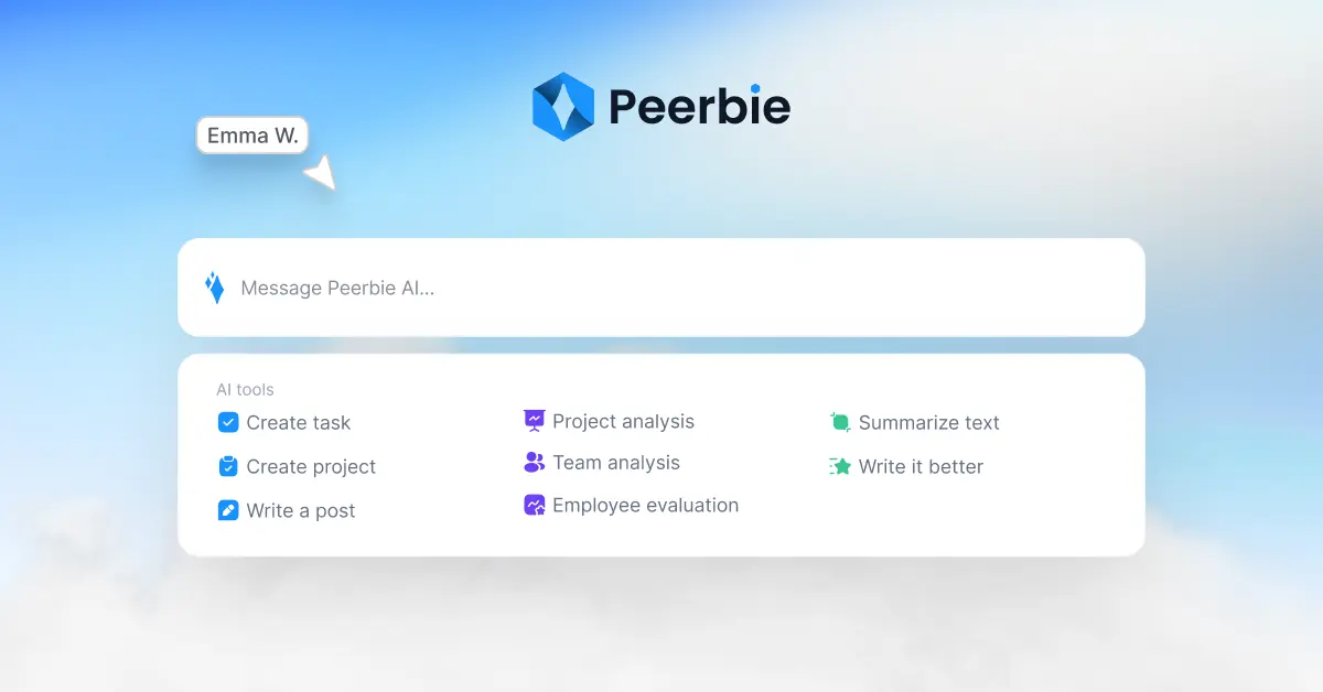 Boost Productivity with Peerbie's AI-Powered Tools Boost Productivity with Peerbie's AI-Powered Tools